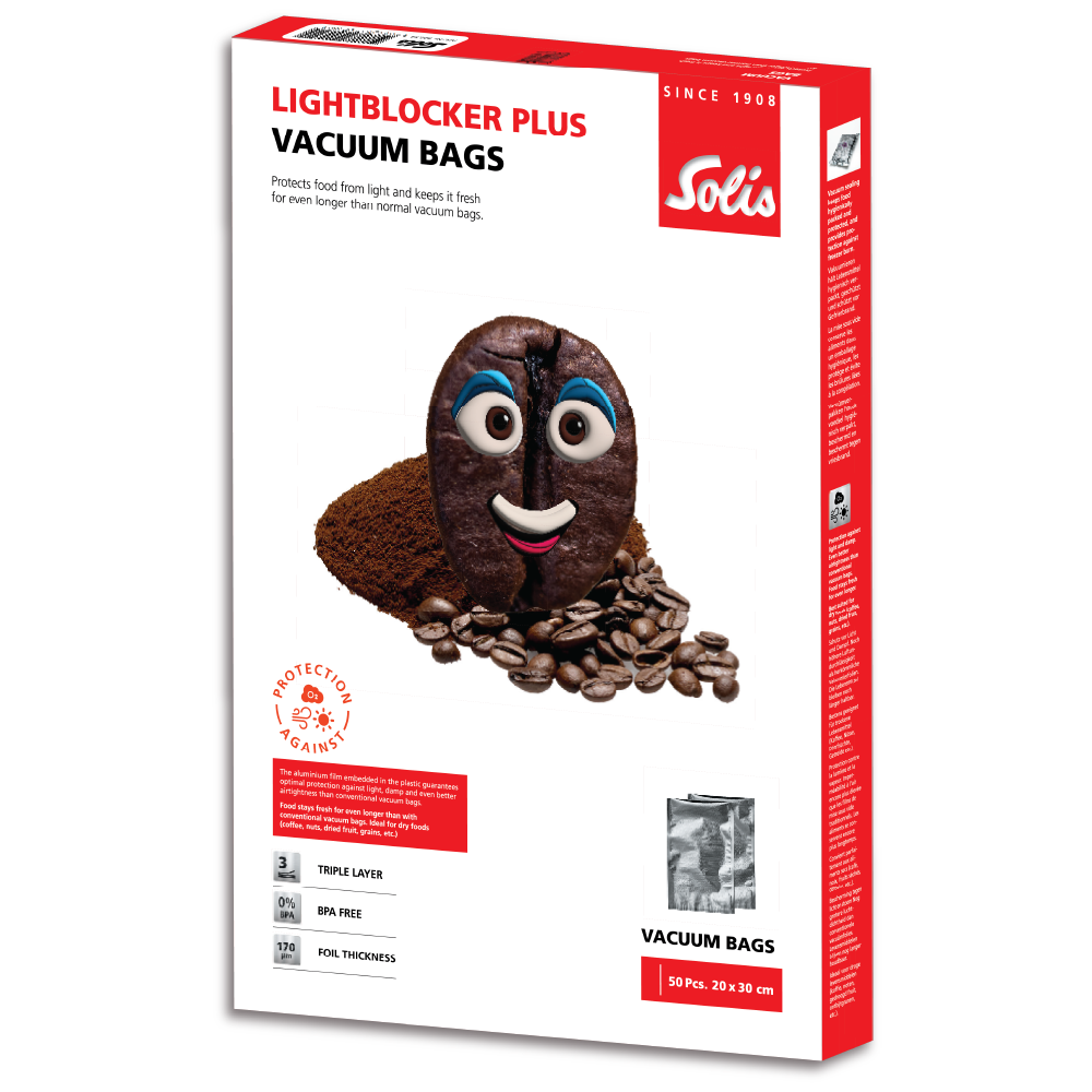 Solis Lightblocker Plus vacuum bags - 20 x 30 cm (50 pieces) – Solis Global