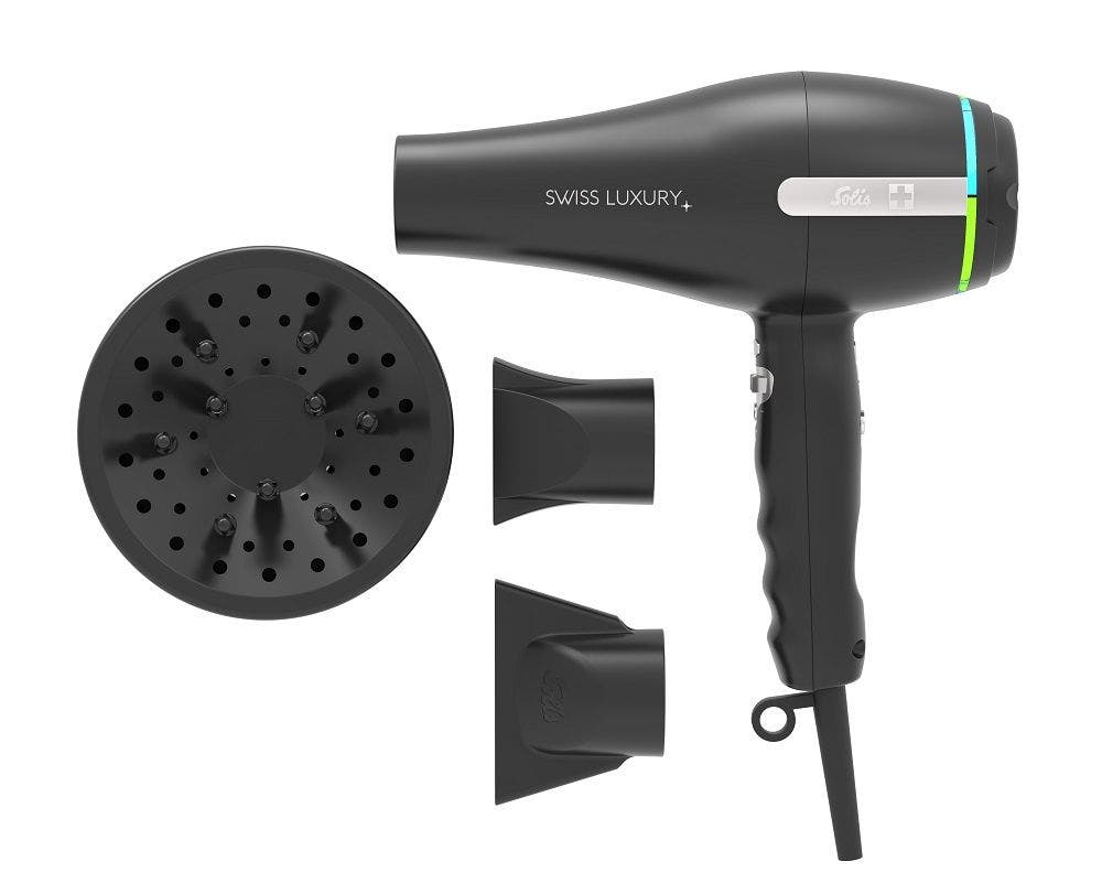 Solis Swiss Luxury (Black) – Premium Hair Dryer – Solis Global