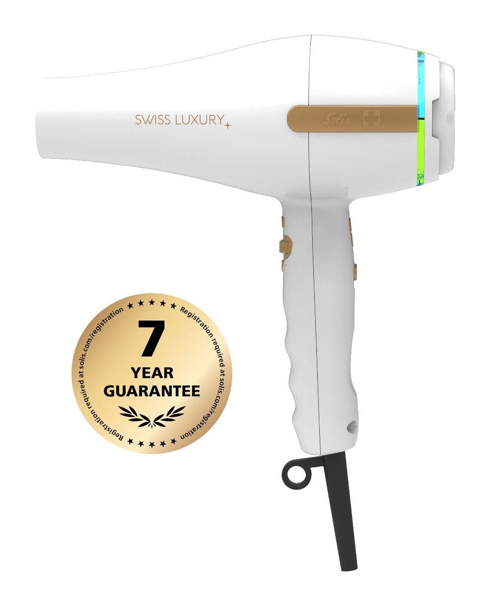 Solis Swiss Luxury (White) – Premium Hair Dryer – Solis Global