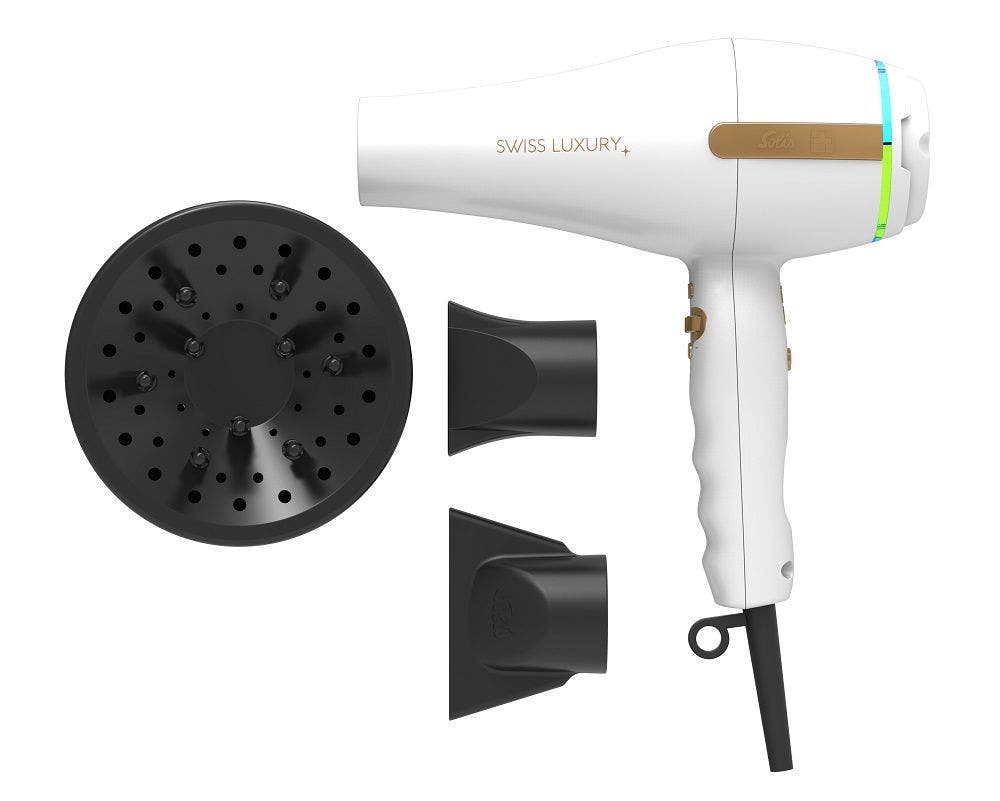 Solis Swiss Luxury (White) – Premium Hair Dryer – Solis Global