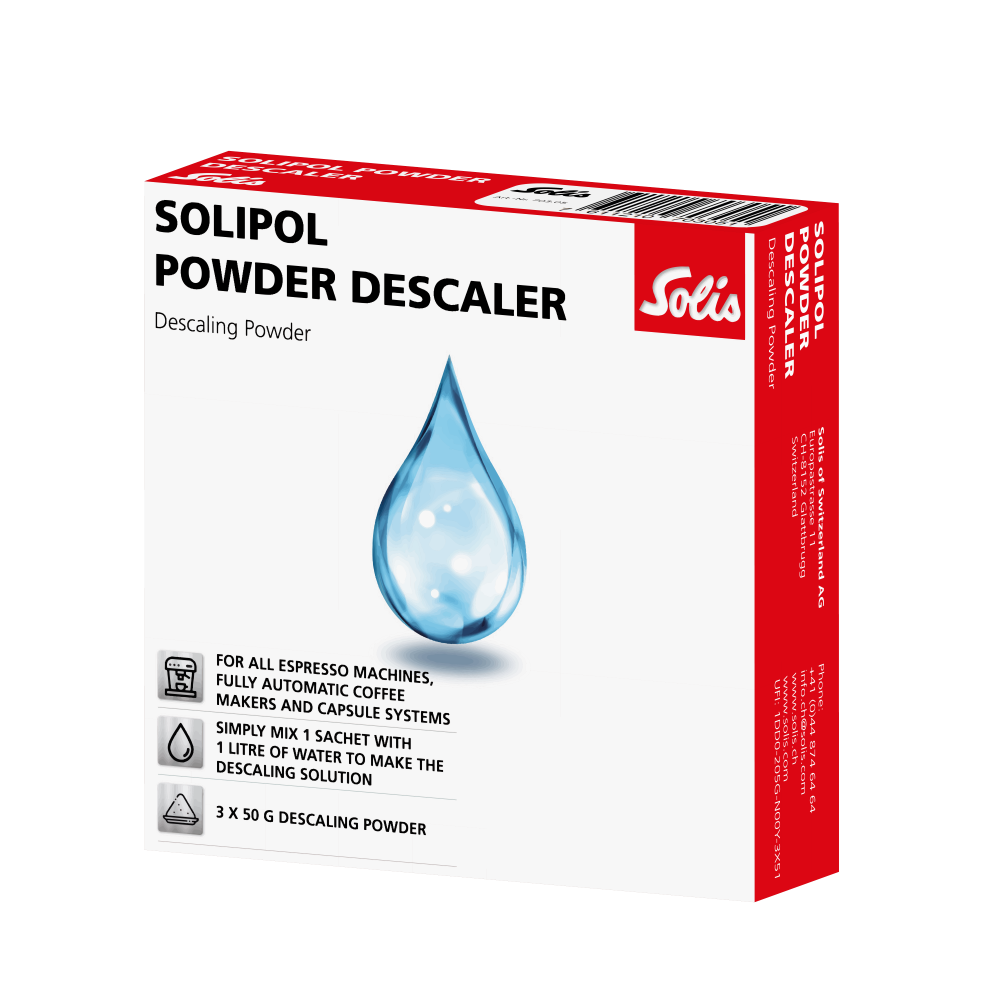 Solis Solipol Powder Descaler – Coffee Machine Cleaner – Solis Global