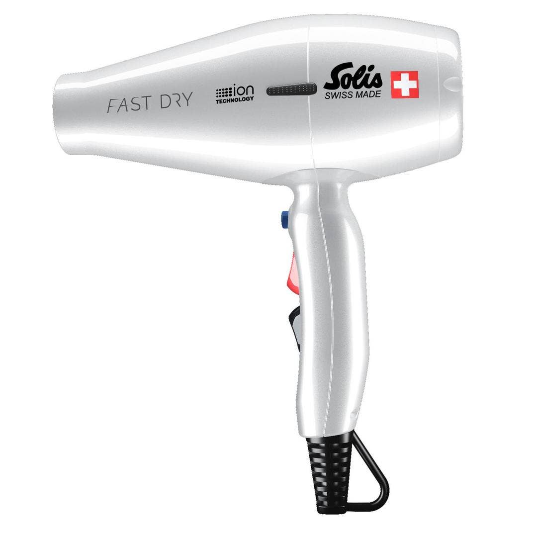 Solis Fast Dry (Silver) – Lightweight Hair Dryer – Solis Global