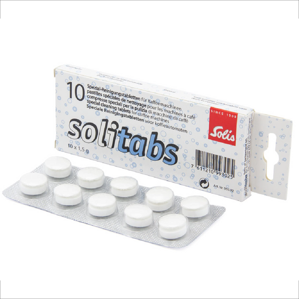 Solis Solitabs – 10 Cleaning Tablets for Espresso Machines – Solis Global